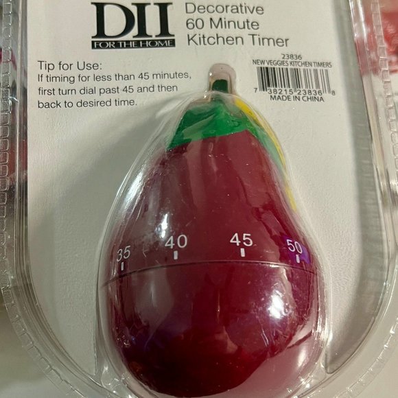 Design Imports | Kitchen | Dii Fruit Kitchen Timer Purple Eggplant ...